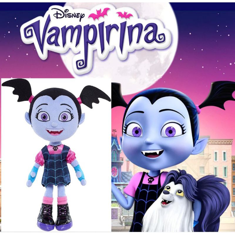 Disney Vampirina Plush Doll Girl Cartoon Series Stuffed Patung soft ...