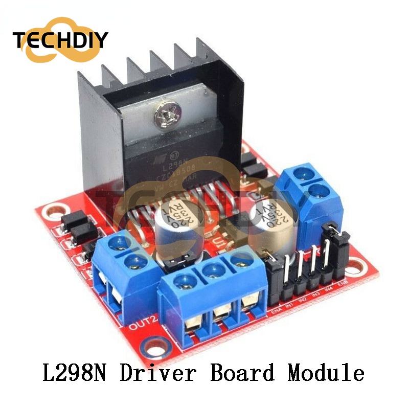 L298N Motor Driver Board Module L298 Stepper Motor Smart Car Robot ...
