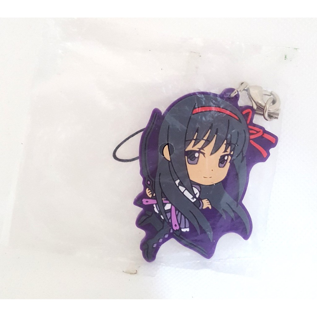 [Authentic] Mobile Phone Strap Keychain Homura Sayaka Pattern From ...