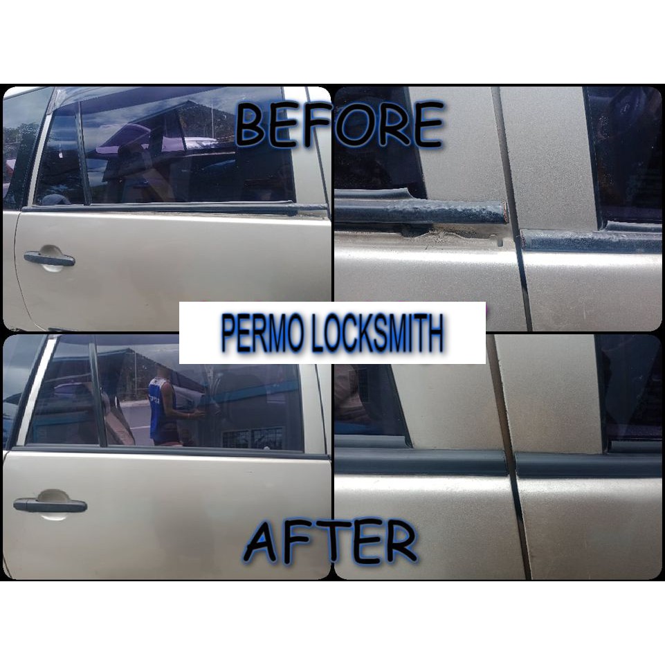 Outer Weather Strip Set Front and Rear Door Toyota Innova 1st Gen 2004 ...