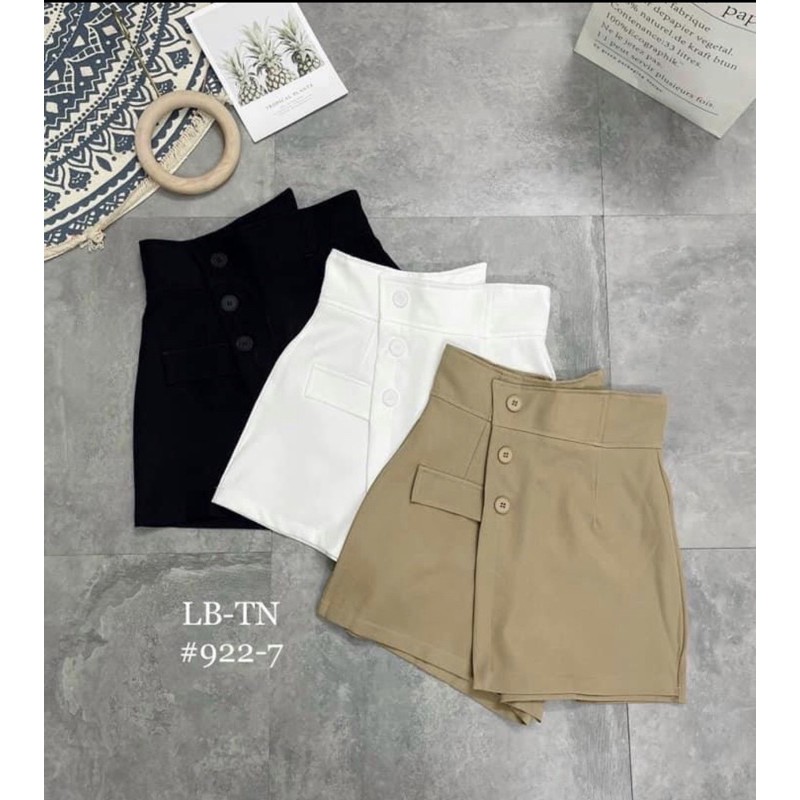 Button flap skirt (black/brown/beige) | Shopee Philippines