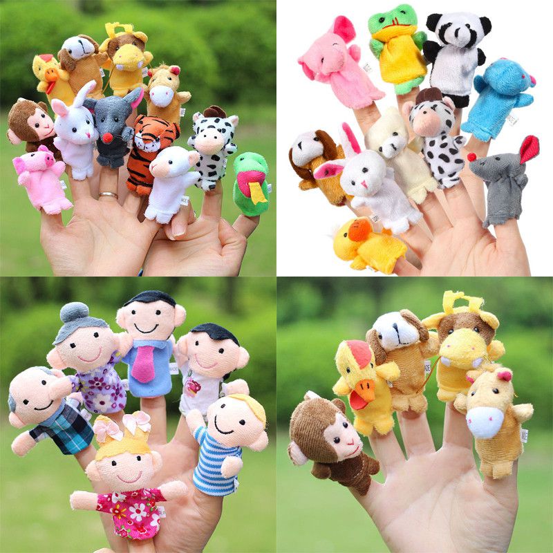 Fun And Engaging Finger Puppets Doll For Kids Educational Play Family ...