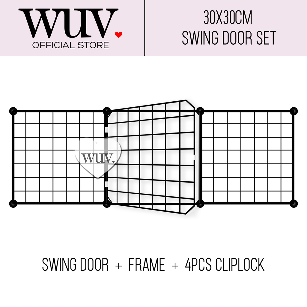 WUV♡ Original - 30x30cm Wire Grid Swing Door Panel | Shopee Philippines