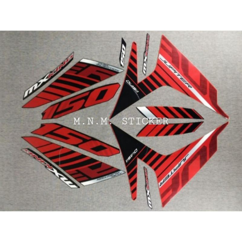 Sniper Mx150 Decals/Sticker RED | Shopee Philippines