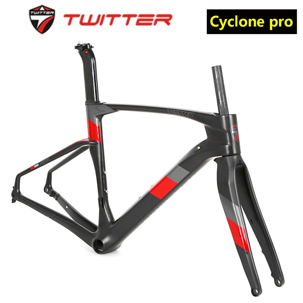 TWITTER Cyclone pro disc brake T900 carbon fiber road frame Chameleon ...