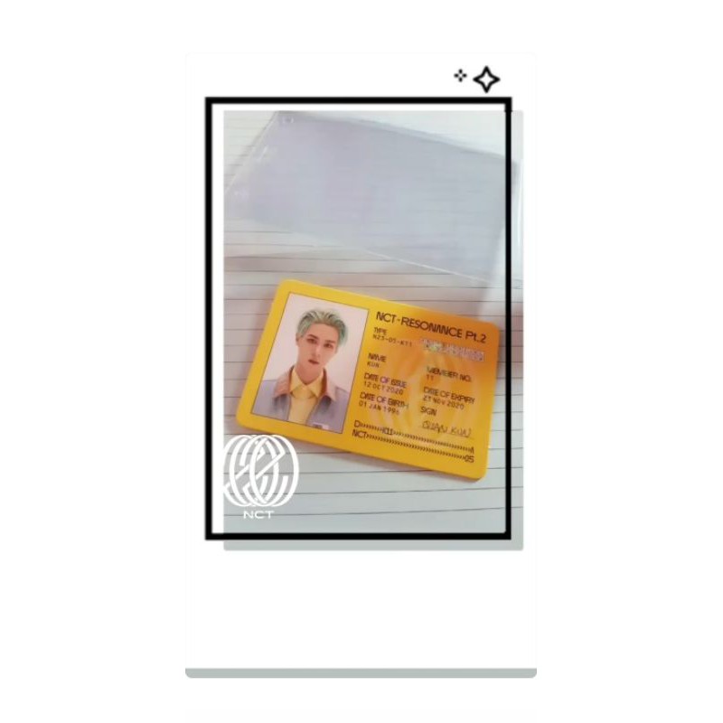 Id Card Kun Resonance Departure (Booked) | Shopee Philippines