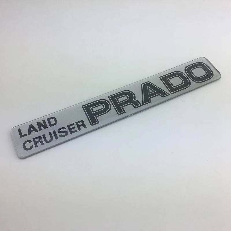 1 x ABS LAND CRUISER PRADO Logo Car Auto Side Rear Emblem Badge Marker ...