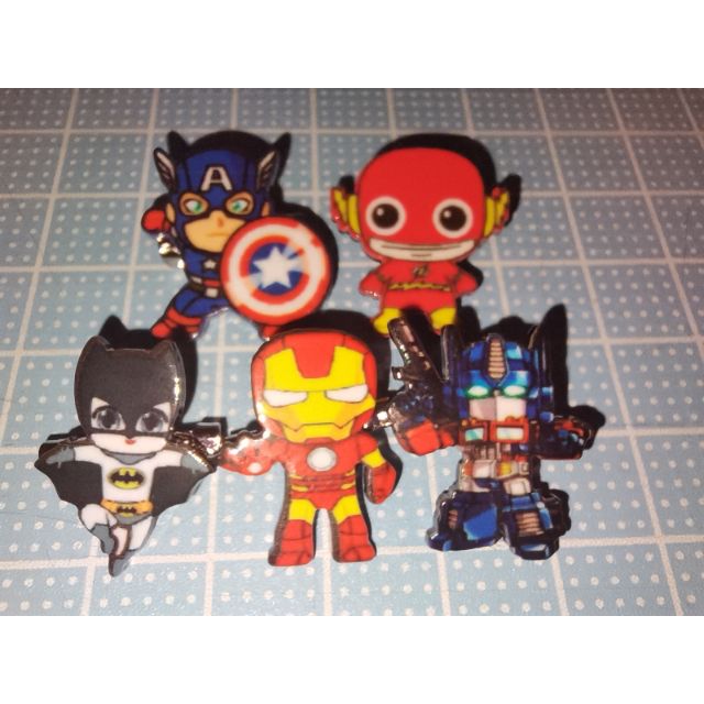 Superhero pin (2unit) | Shopee Philippines