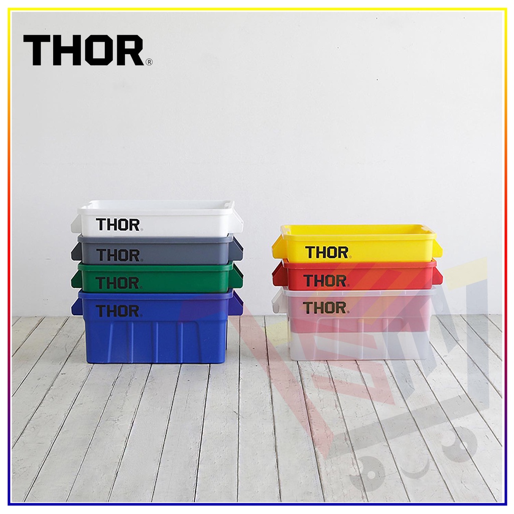 THOR® 53L Storage Box with Lid/Container Box/Stackable Storage Box ...