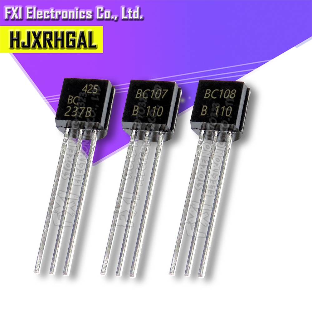 50PCS BC107B BC108B BC109B BC237B BC107 BC108 BC109 BC237 TO92 TO-92 ...