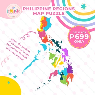 Laminated Puzzle PHILIPPINES MAP NCR MAP Metro Manila Puzzle | Shopee ...