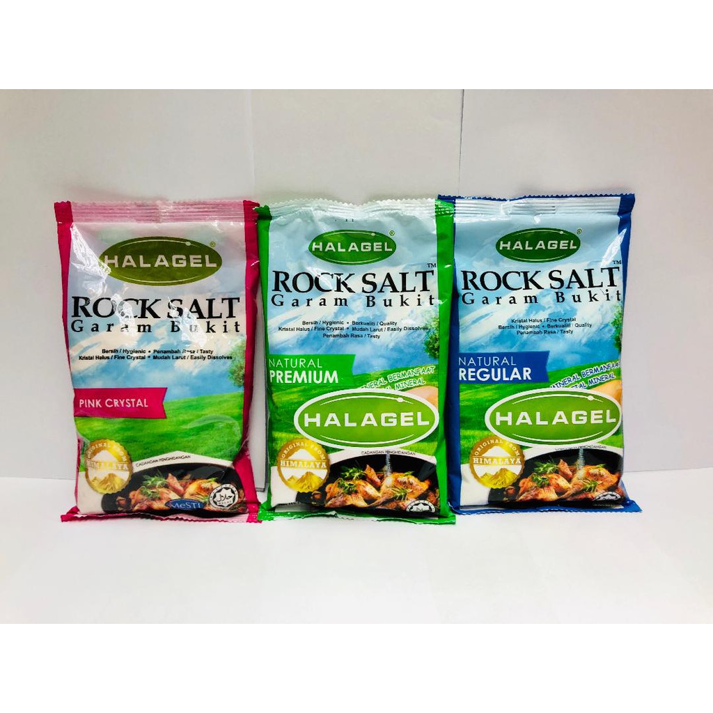 HALAGEL Himalaya Rock Salt Garam Bukit 400g | Shopee Philippines