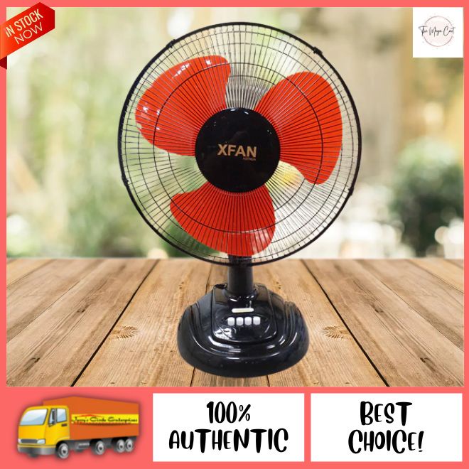 Astron X-Fan Desk Fan 16" (Red) | Electric Fan | Shopee Philippines
