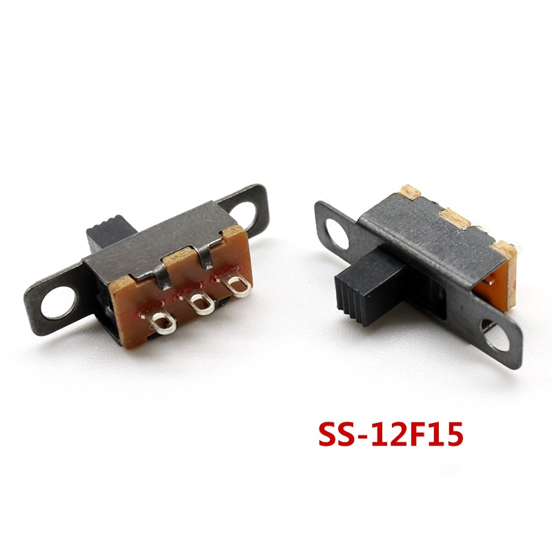 10PCS Slide Switch Micro-power Toggle Switch Single and Double-row Direct-inserted Horizontal ...