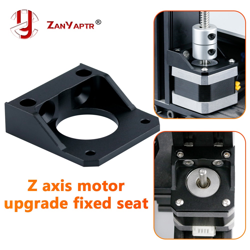 3D printer motor Z-axis upgrade to install aluminum alloy base ...