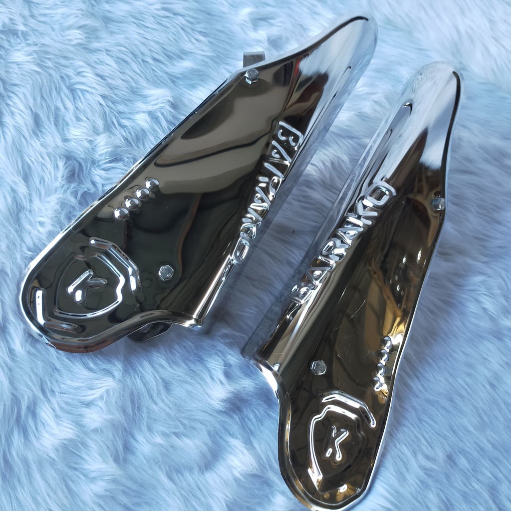 FRONT LOWER SHOCK COVER barako/bajaj/tmx ROBOCOP | Shopee Philippines