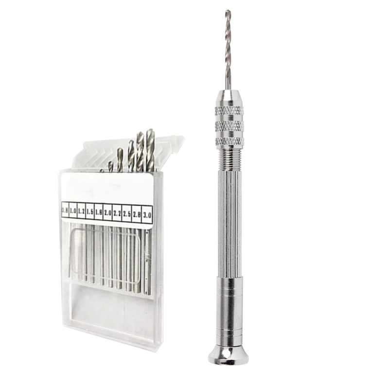 SIY Mini Twist Drill Bits Set Precision Small Hand Drill For Resin ...
