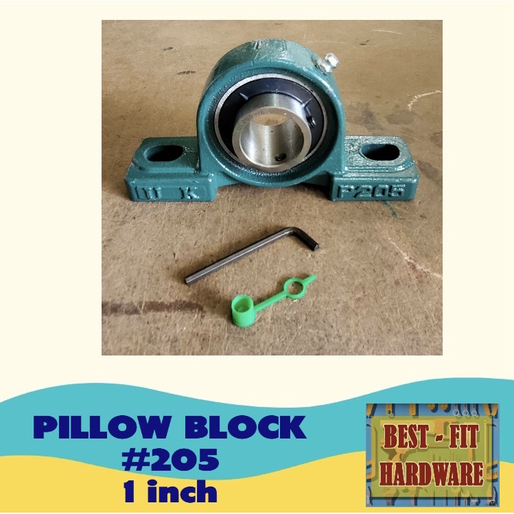 PILLOW BLOCK BEARING #205 - 1 INCH PER PIECE / WHOLESALE | Shopee Philippines