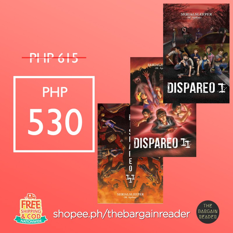 [3 BOOKS] Dispareo Complete Series by SerialSleeper | Shopee Philippines