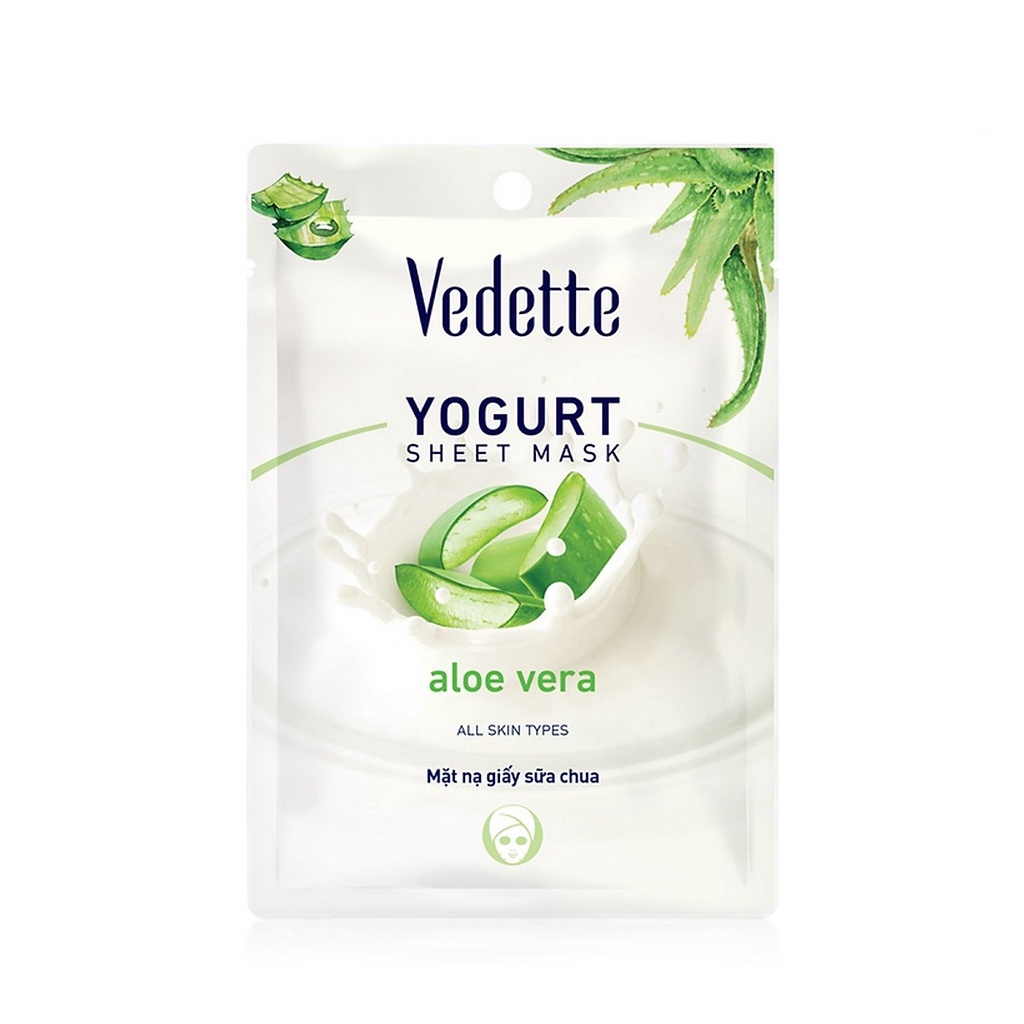 Vedette Yogurt Paper Mask | Shopee Philippines