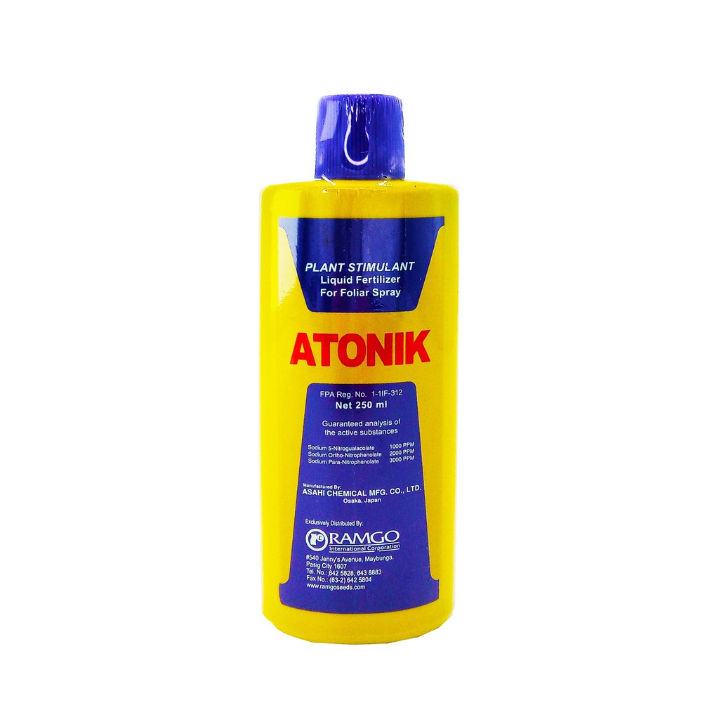 ATONIK Plant Stimulant Liquid Nutrients For Foliar Spray (250 ml ...