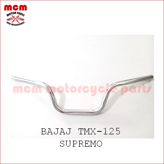 Handle Bar Pure Stainless TMX 125 Alpha Bajaj CT100 CT125 TMX Supremo ...