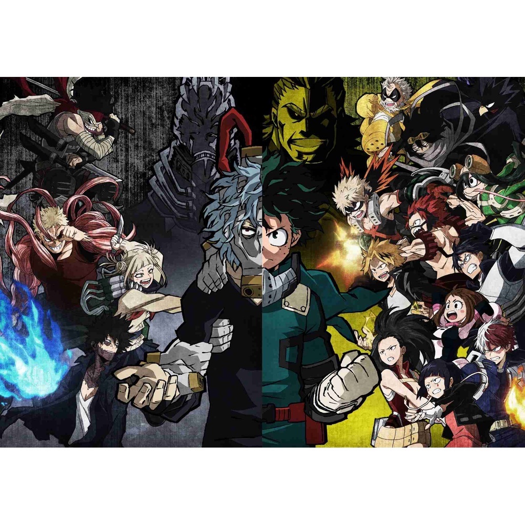 My Hero Academia Manga Anime Poster A4 Size | Shopee Philippines