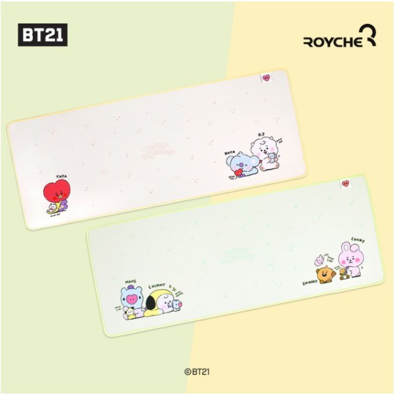 BTS BT21 Official MY Littele Buddy Long Mouse pad | Shopee Philippines