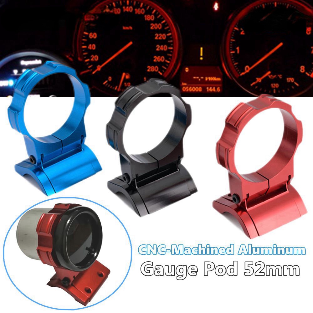 52mm Universal Gauge Pod Holder Dash Mount 2“ Aluminum Auto Car Meter ...