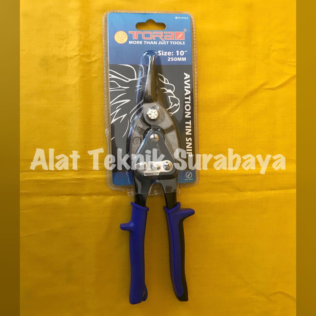 AVIATION TORA ZINC SCISSORS 10" INCH 250 MM TAIWAN CRM / TINMAN'S SNIPS ...