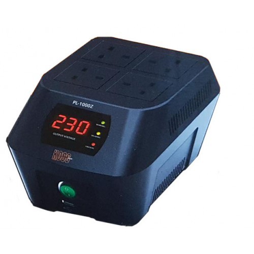 POWER LOGIC KOSS ACTIVA PL-800Z 800VA / PL-1000Z 1000VA AVR AUTOMATIC ...