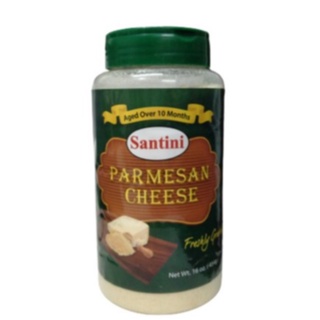 Santini Grated Parmesan Cheese 454g | Shopee Philippines