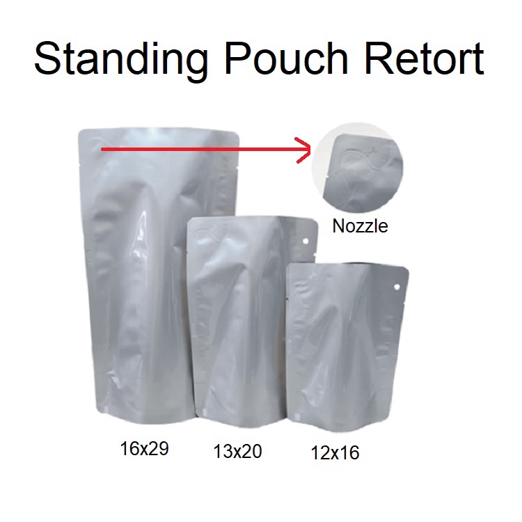 Standing Pouch Retort 12x16 KPACK FOOD PACKAGING | Shopee Philippines