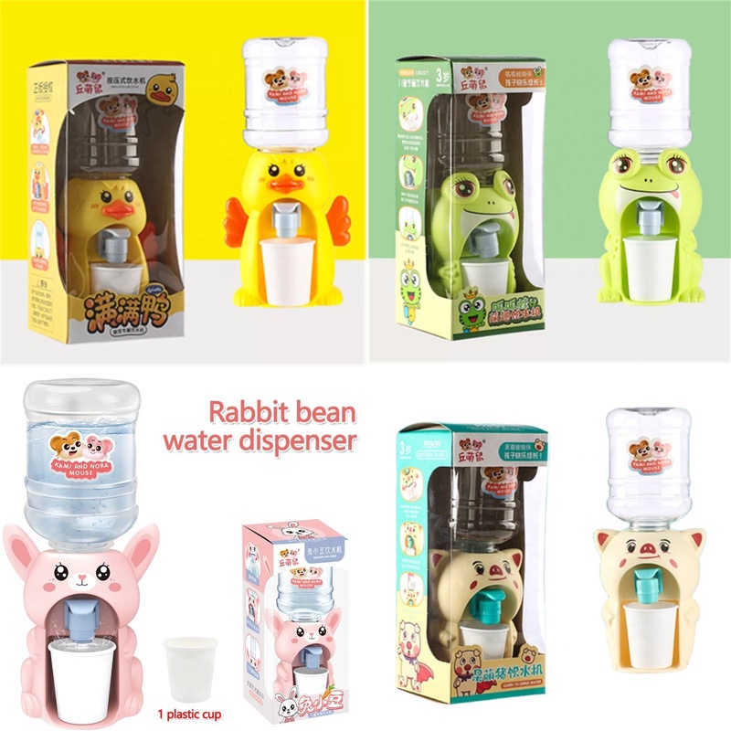LUCKIN MART Mini Water Dispenser for Children Cute Water Juice Milk ...