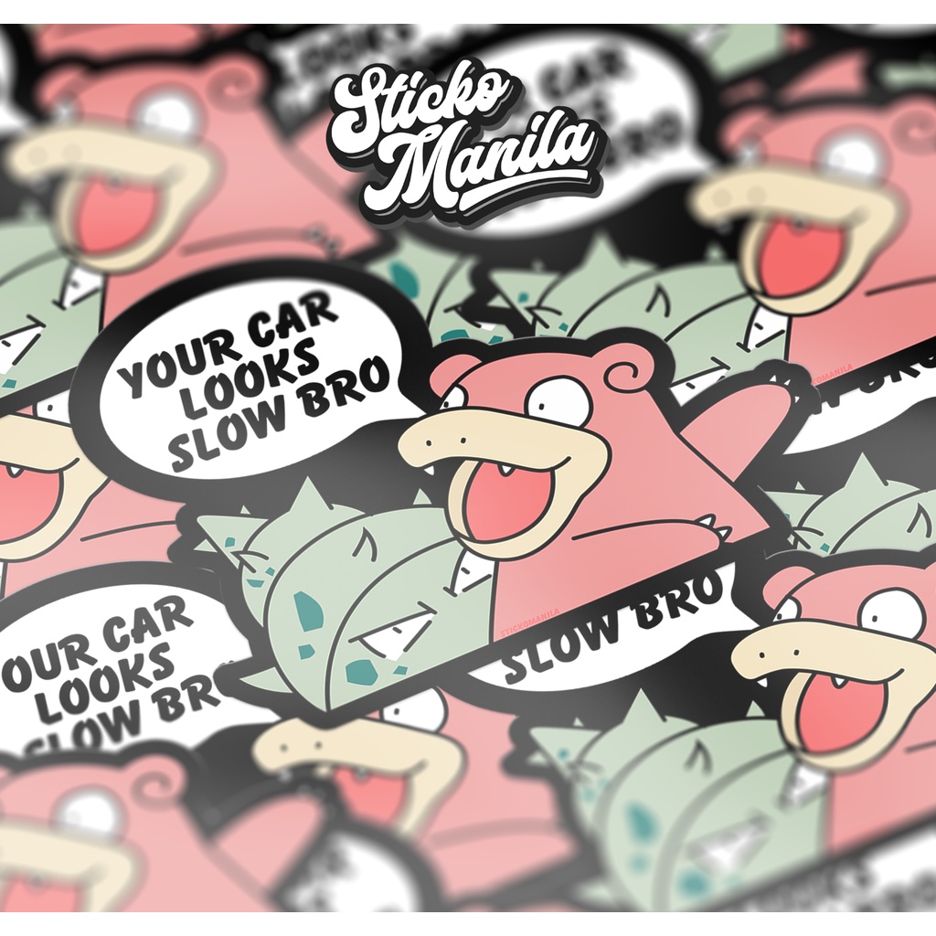 Sticko Manila : Pokemon - Slowbro (Peeker) | Shopee Philippines