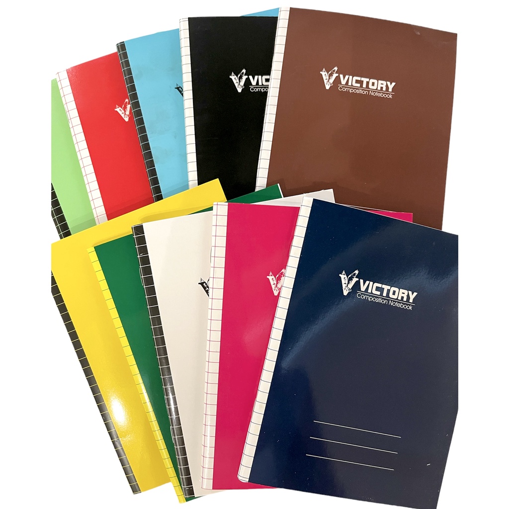 Victory Notebook Composition Sold per 5 pieces or by 1 ream (10 pcs) 80 ...
