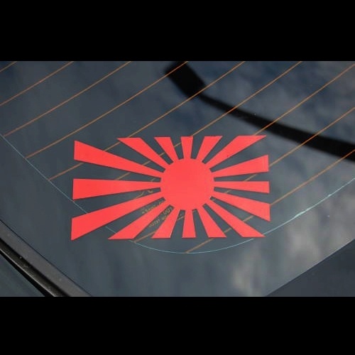 japanese jdm sun reflective stickers car stickers applique ,vinyl decal ...