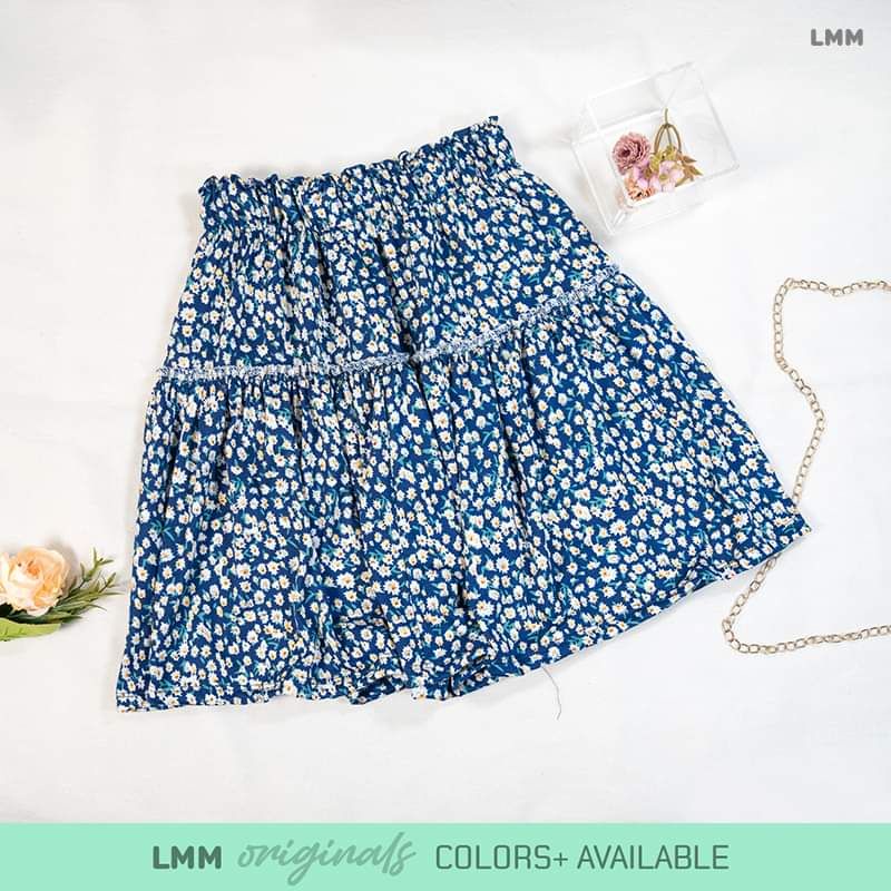 skirt for women high waist floral layered flowy skirts for woman ...