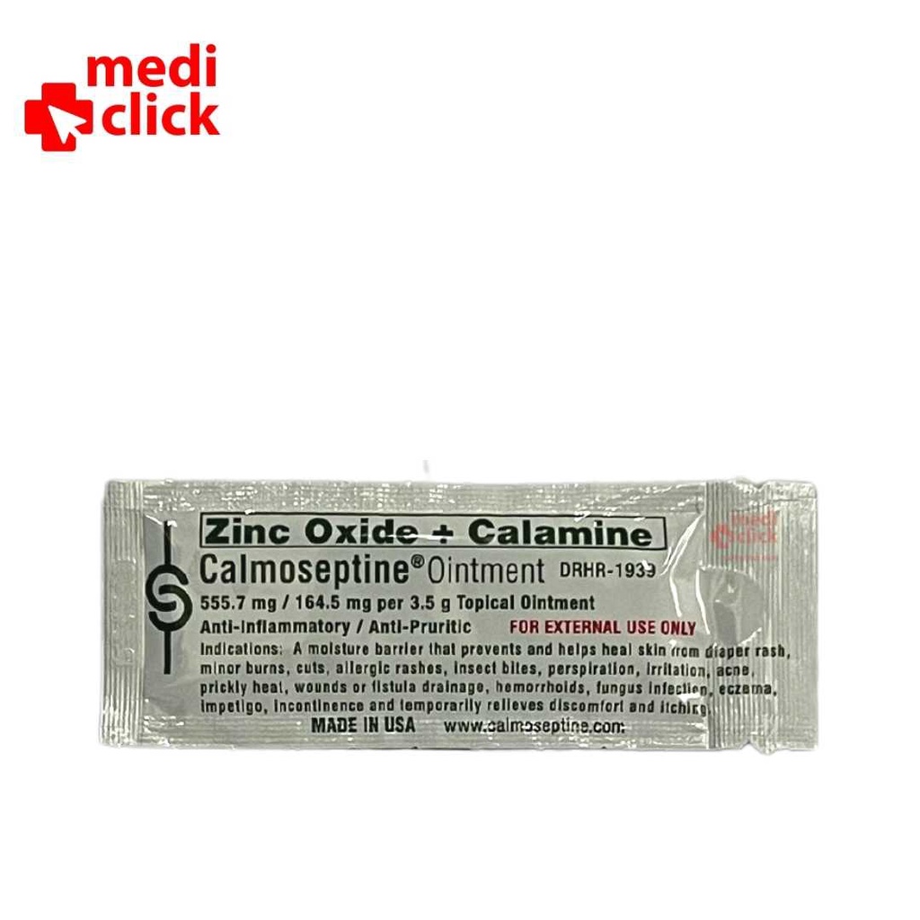 Calmoseptine Ointment 3.5g - 2 SACHETS | Shopee Philippines