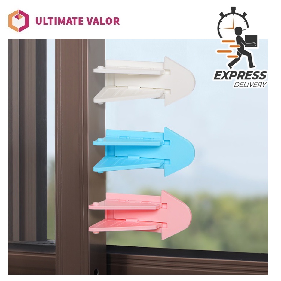 [SG SELLER] Sliding Window safety lock to prevent toddler and children ...