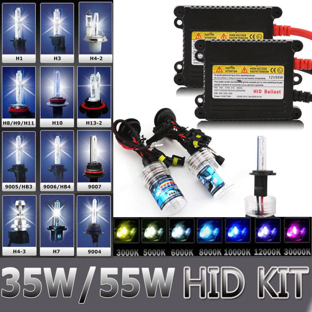 Hid 55W DC H4 Hi Low Set Headlamp H4 Hi low Beam Hid And Halogen DC ...