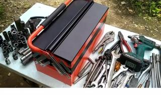wiseup three layer heavy steel tool box Iron Tools Box 43CM, 53CM 41CM 48CM 40CM 49CM 35CM ...
