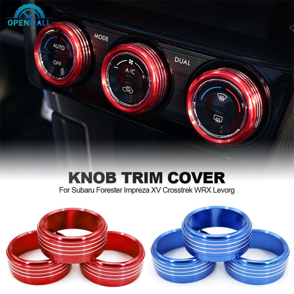 OPENMALL 3Pcs Car Styling Ac Knob Air Conditioning Knob Heat Control ...