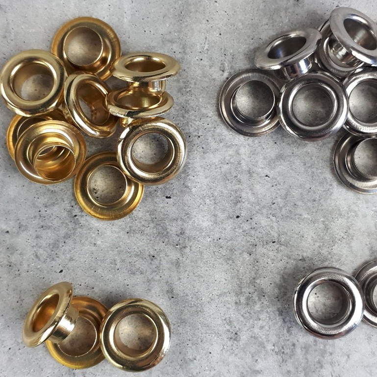 (500sets )10mm Eyelet for Grommet Machine silver/gold/colorful yellow ...