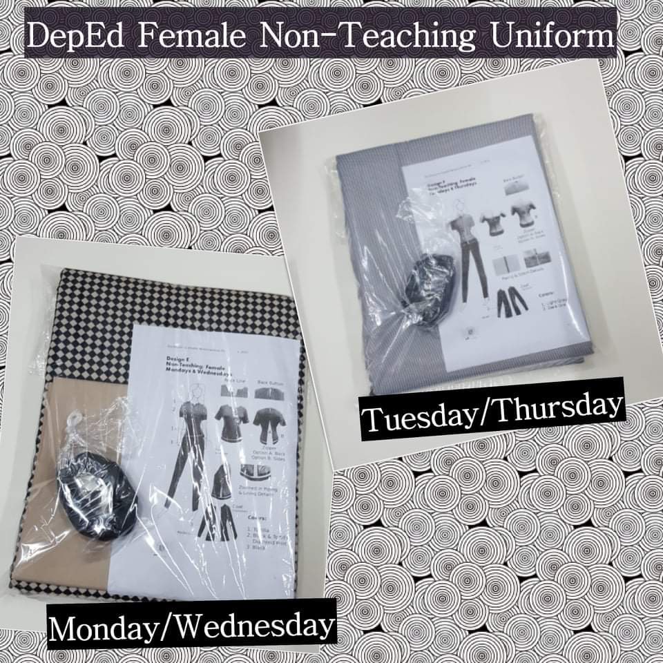 DepEd Female Non-teaching Uniform 2021 | Shopee Philippines
