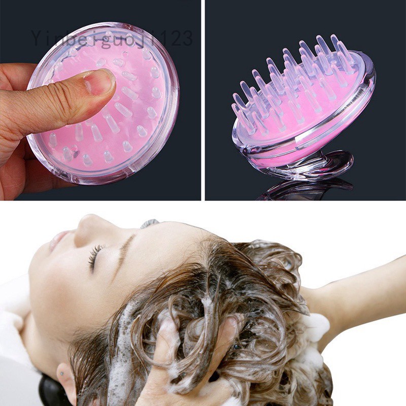 Shampoo Comb, Relaxing Head Massage Helps Clean the Scalp, Exfoliate ...
