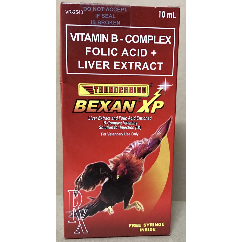 BEXAN XP 10ML - VITAMIN B-COMPLEX + FOLIC ACID + LIVER EXTRACT | Shopee ...
