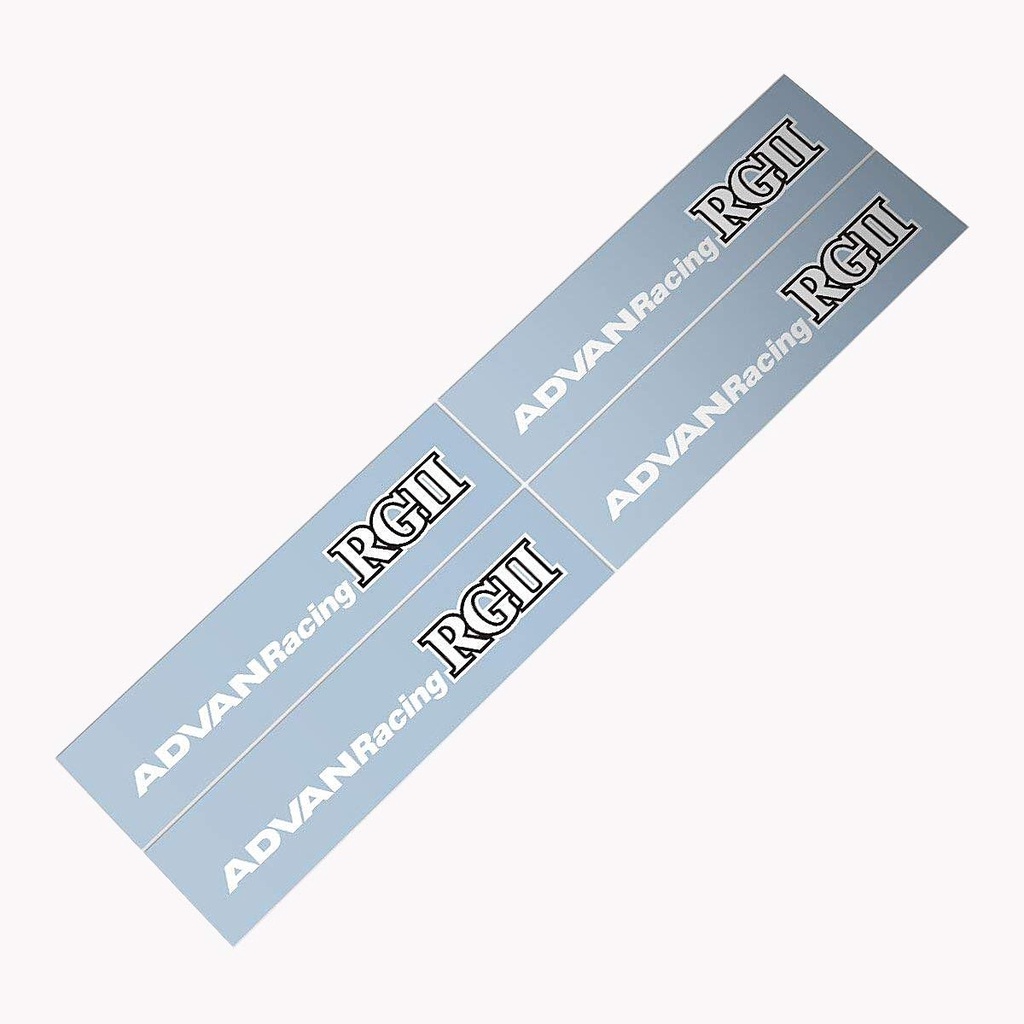 4x Car Wheels Sticker Decal for Advan RG2 / RGII | Shopee Philippines