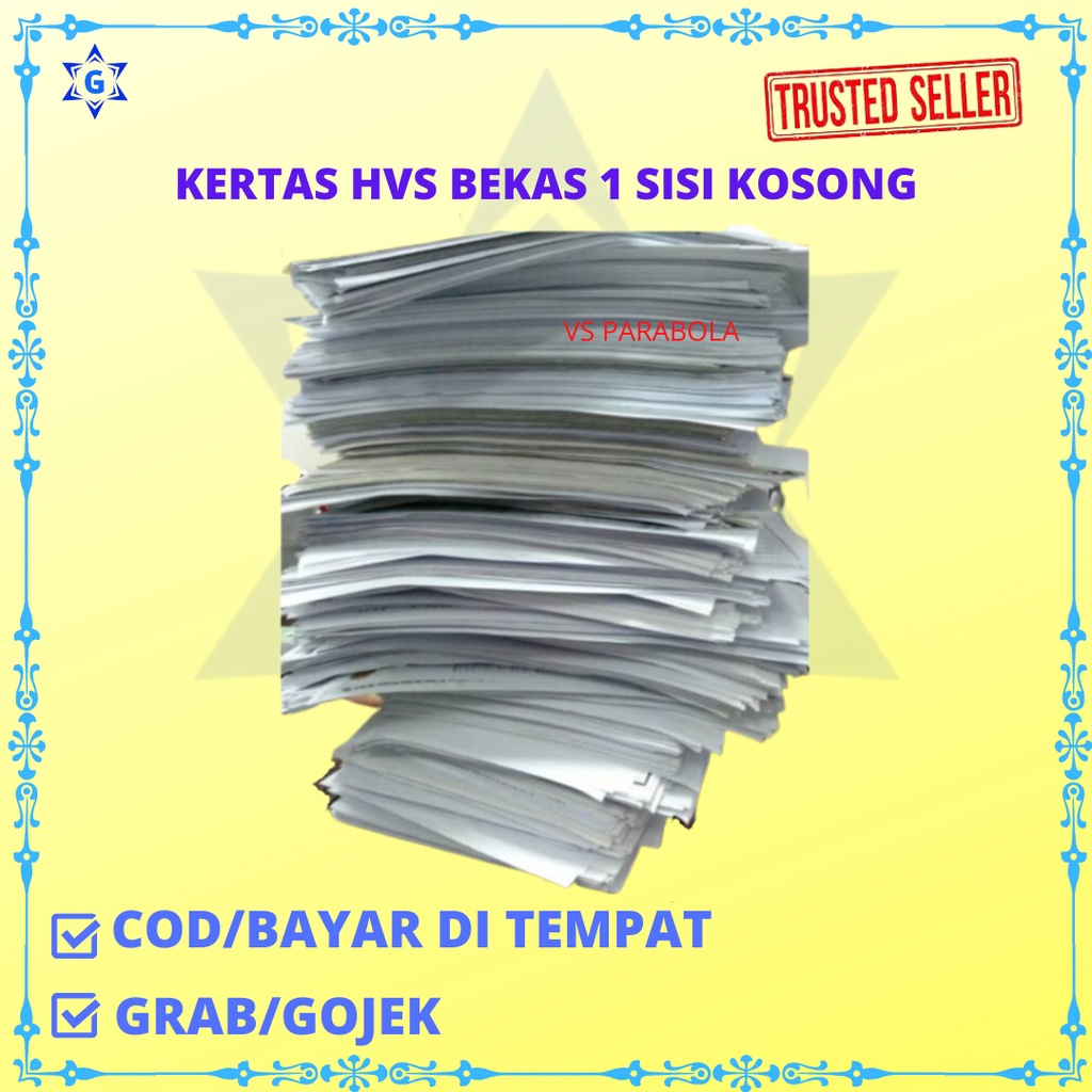 USED HVS PAPER 1 SIDE 1000 GRAM (1 KG) | Shopee Philippines