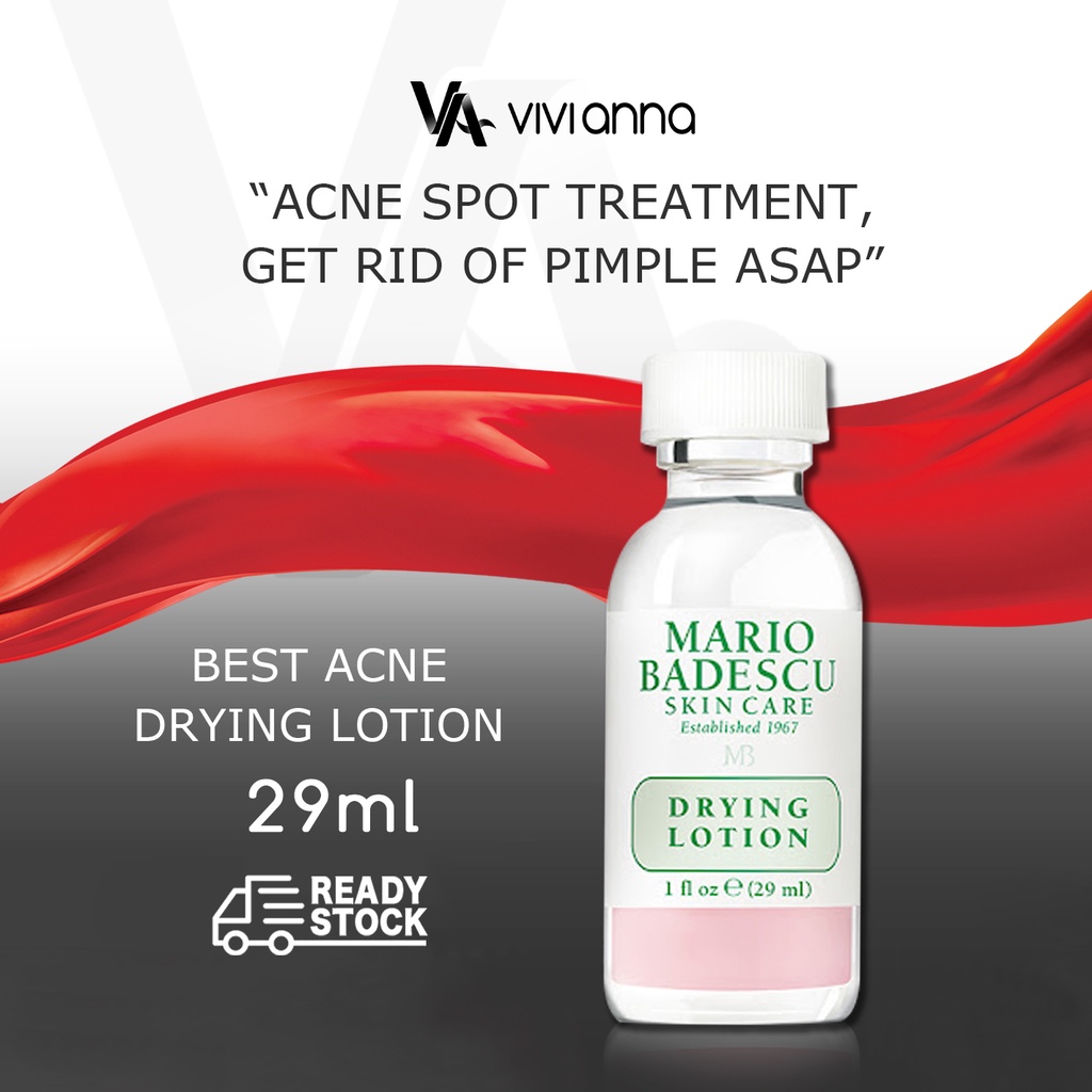 Mario Badescu Drying Lotion 29ml, Best Acne Cure Pore Tightening Anti ...